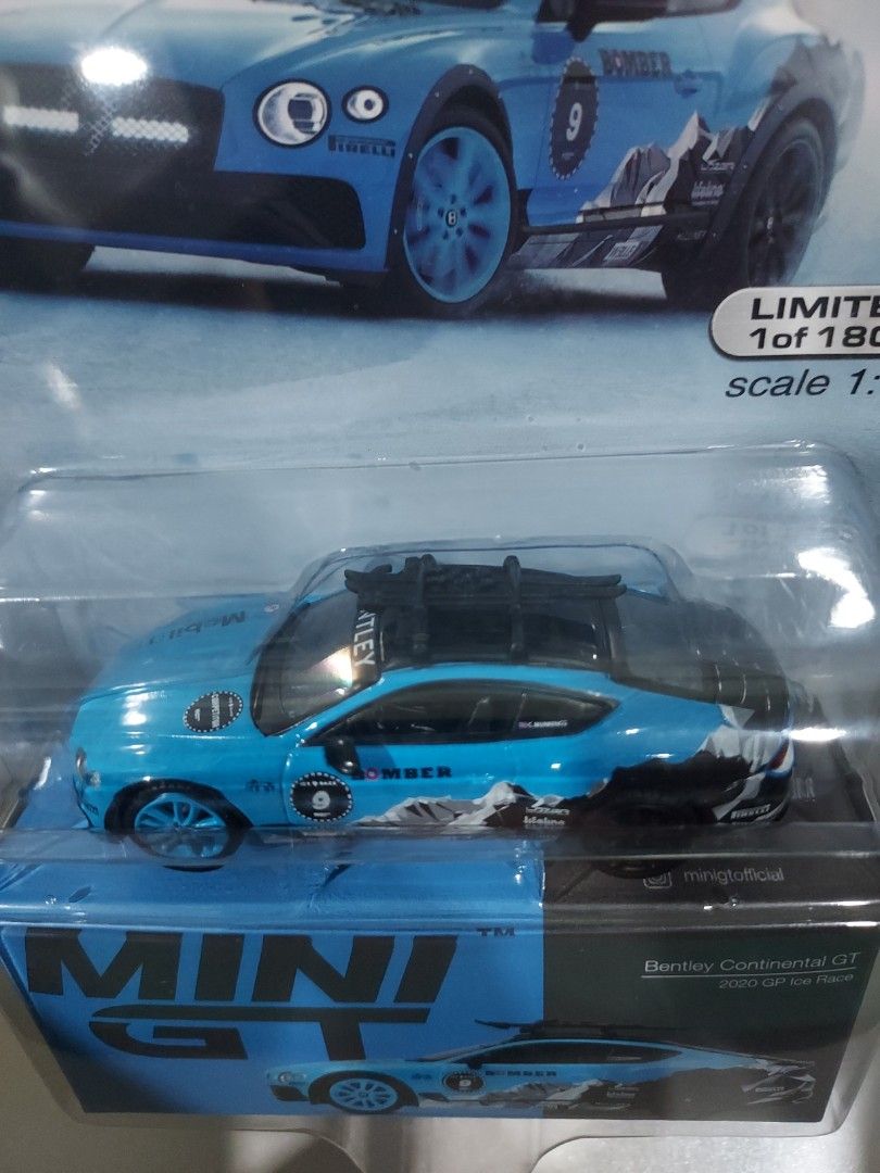 Mini GT #247 - Bentley Continental GT3, Hobbies & Toys, Toys & Games on ...