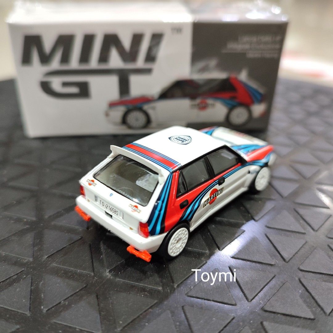 Mini GT Lancia Delta Martini Rally Presentation, Hobbies & Toys, Toys ...