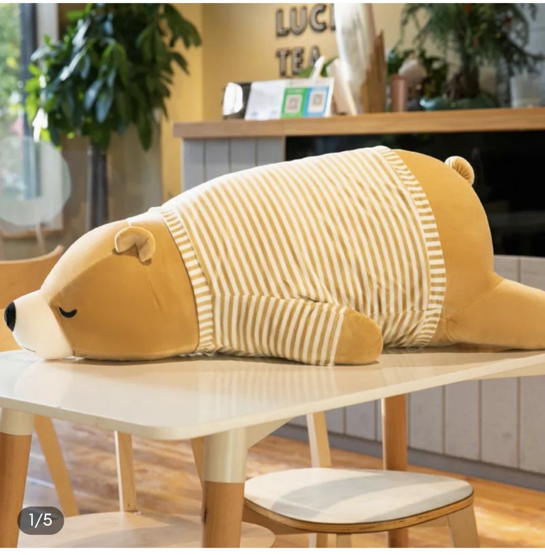 Miniso Plushie Bear, Hobbies & Toys, Toys & Games on Carousell