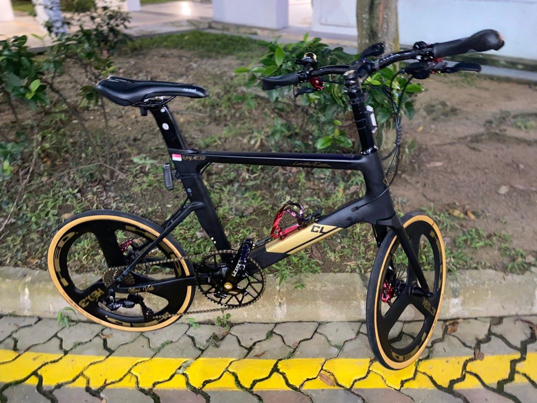 Mini-Velo Carbon CL2 with Shimano 105 Groupset & 451 Carbon Wheelset ...