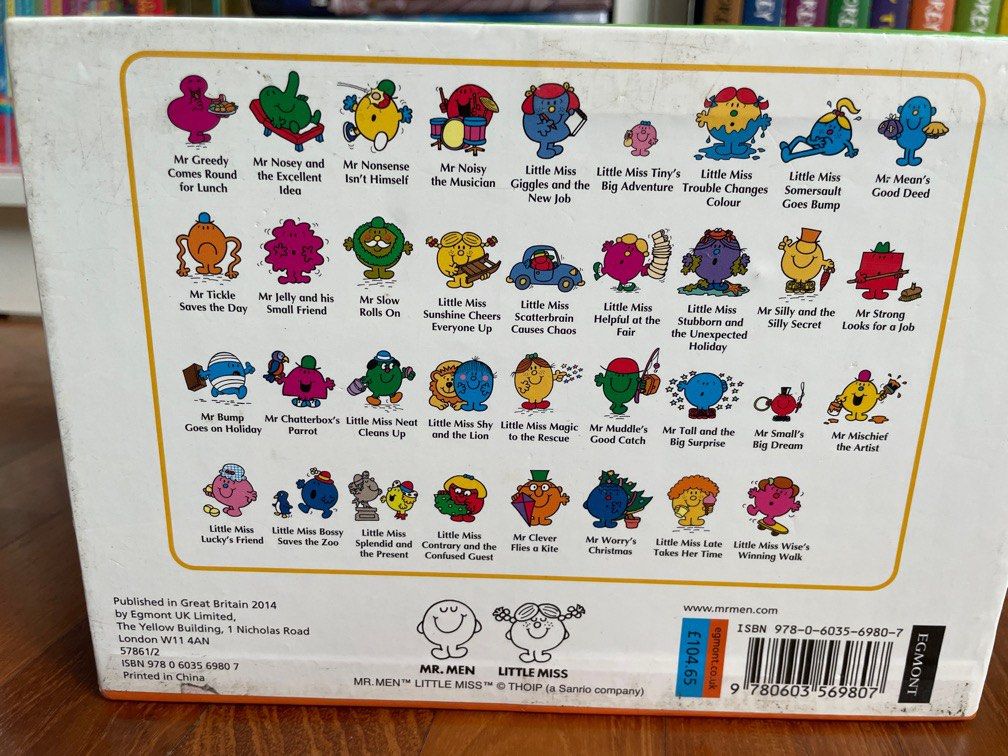 Mr Men, Little Miss and MrMen little Miss Story collection, Hobbies ...