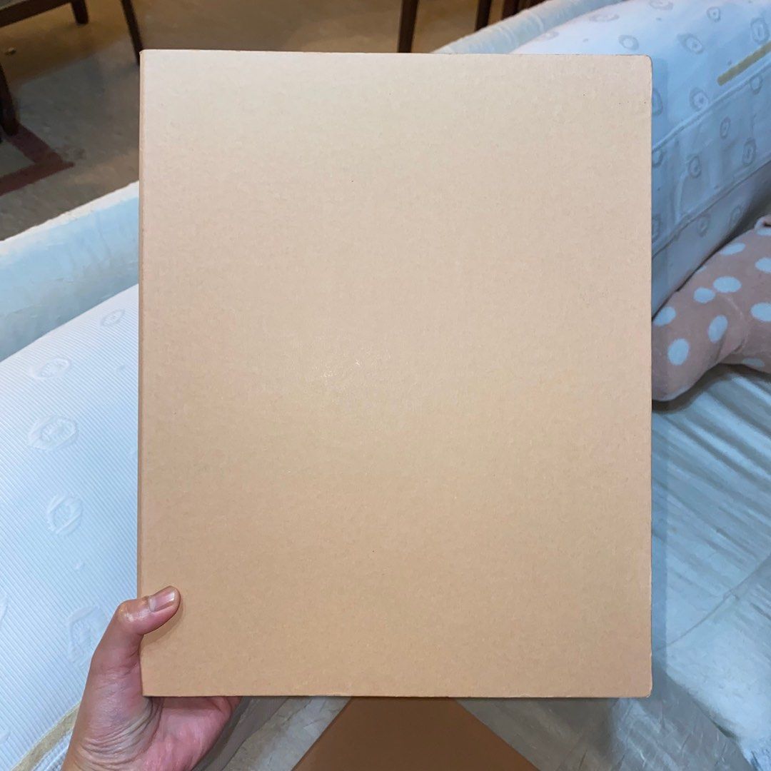 Muji A4 30-ring Cardboard Binder + A4 Lined Paper + 5 Dividers, Hobbies & Toys, Stationery ...