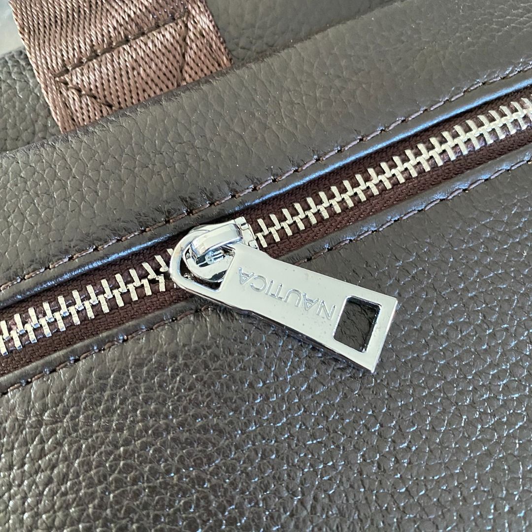 Nautica Leather Laptop Bag Brown, Computers & Tech, Parts & Accessories ...