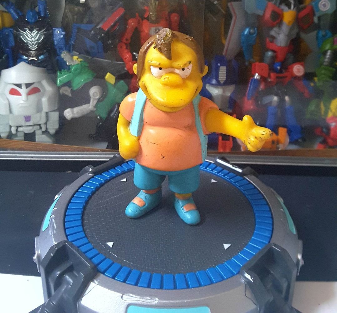 Nelson Muntz The Simpsons Bk 2001 & Peanuts Movie lucy Van Pelt 2015 ...