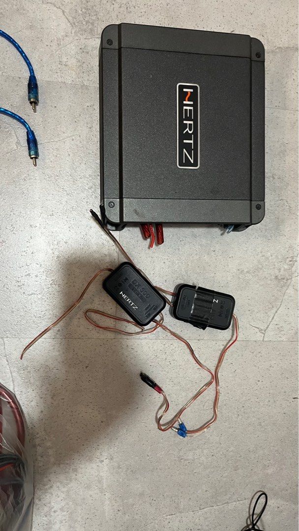 Nertz amplifier HCP 4D Amplifier Cables, Car Accessories, Accessories ...