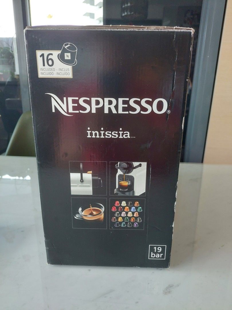 Nespresso Inissia (Brand New), TV & Home Appliances, Kitchen Appliances ...