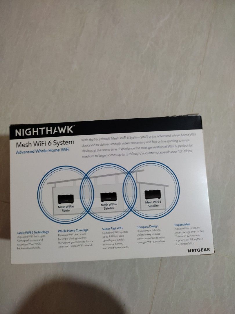 Netgear Mesh Wifi System Ax Computers Tech Parts Accessories Networking On Carousell