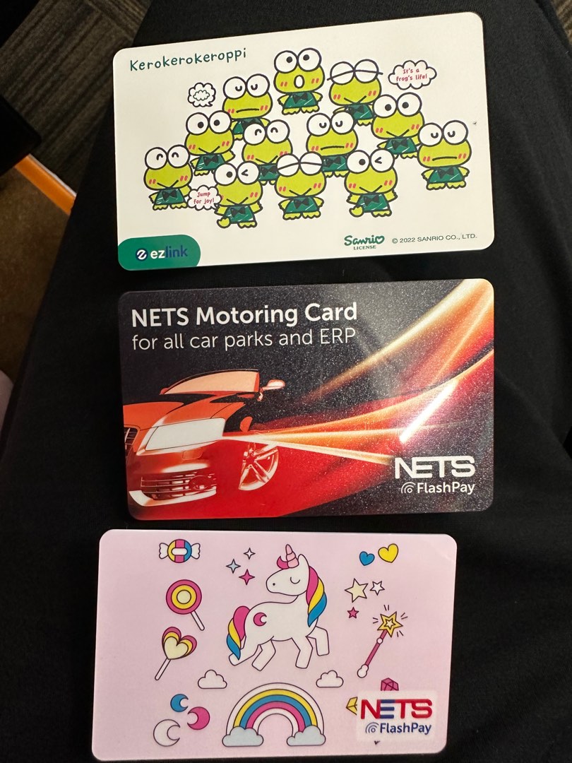 Nets flashpay card and ezlink, Hobbies & Toys, Travel, Travel ...