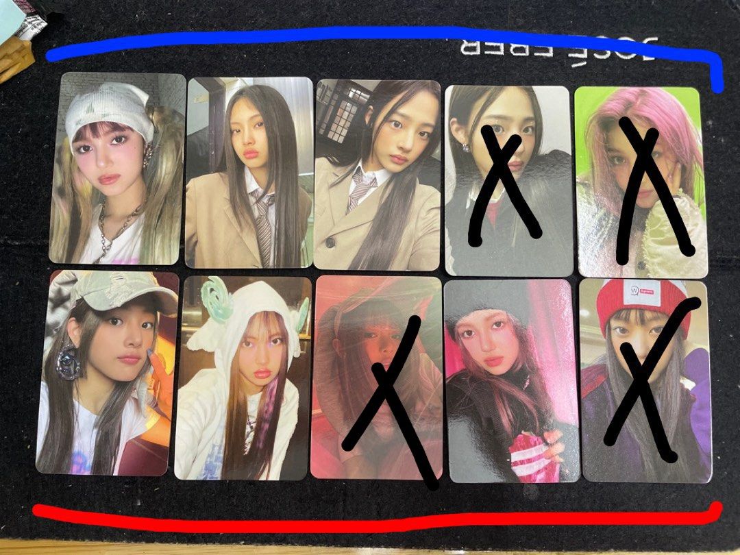 NEWJEANS omg ditto new album pcs photocards, Hobbies & Toys ...