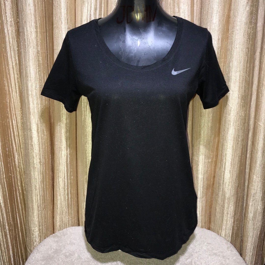 NIKE LOOSE NECK DRI FIT SPORT BLOUSE SHIRTS (Please view all photos and ...