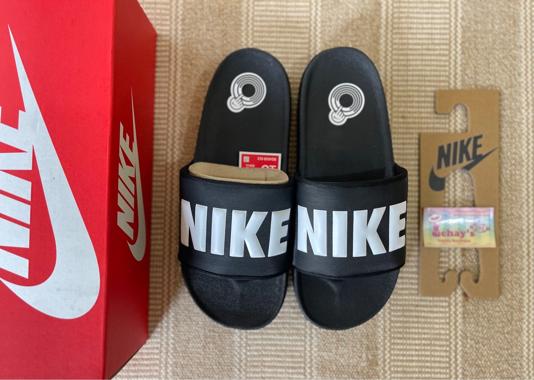 NIKE OFFCOURT SLIDE BLACK, Men's Fashion, Footwear, Slippers & Slides ...