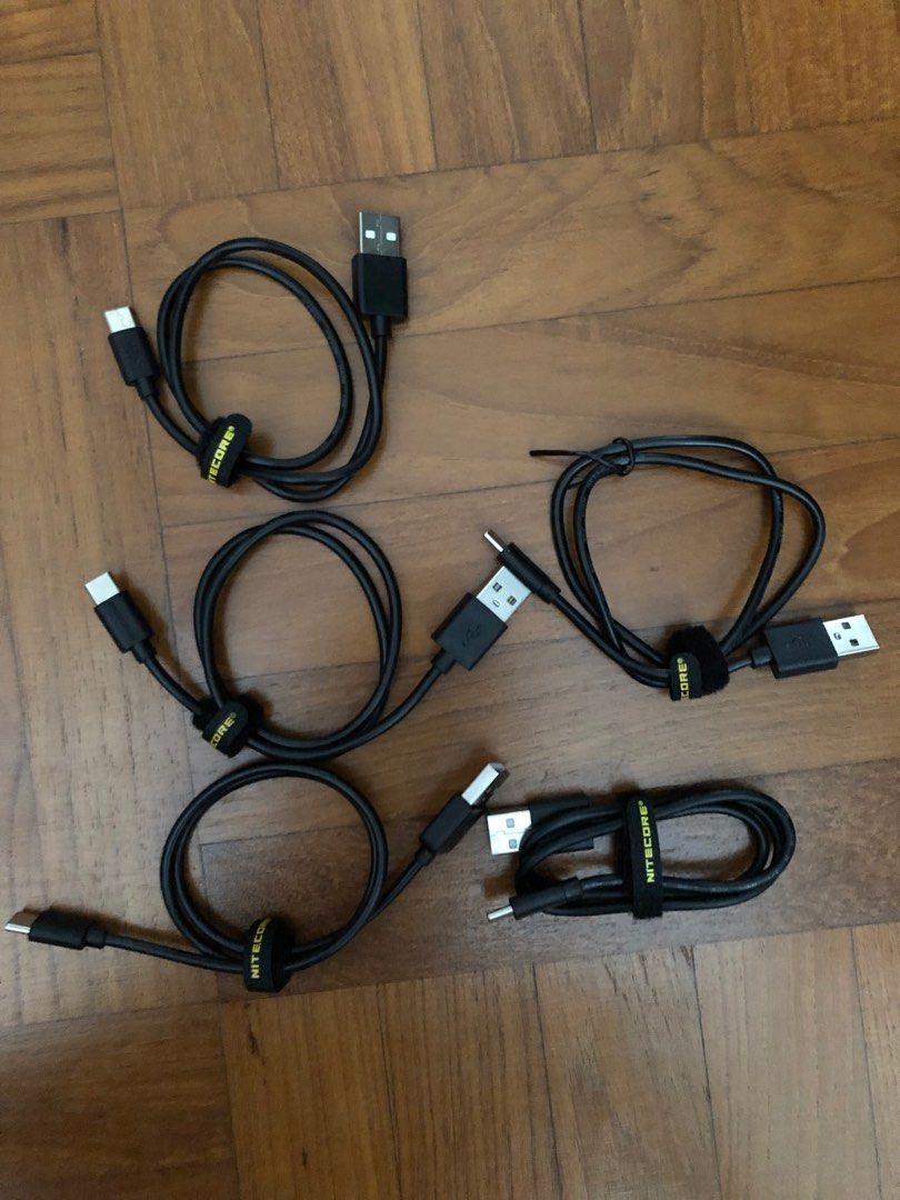 Nitecore usb-c cable, Computers & Tech, Parts & Accessories, Cables ...