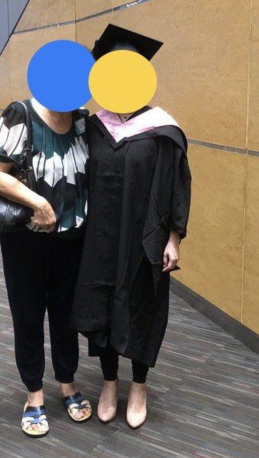 NTU Master’s of Graduation Gown, Women's Fashion, Dresses & Sets, Sets ...