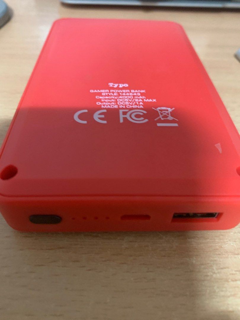 Old school Typo gamer power bank - mobile game cum charger (without ...