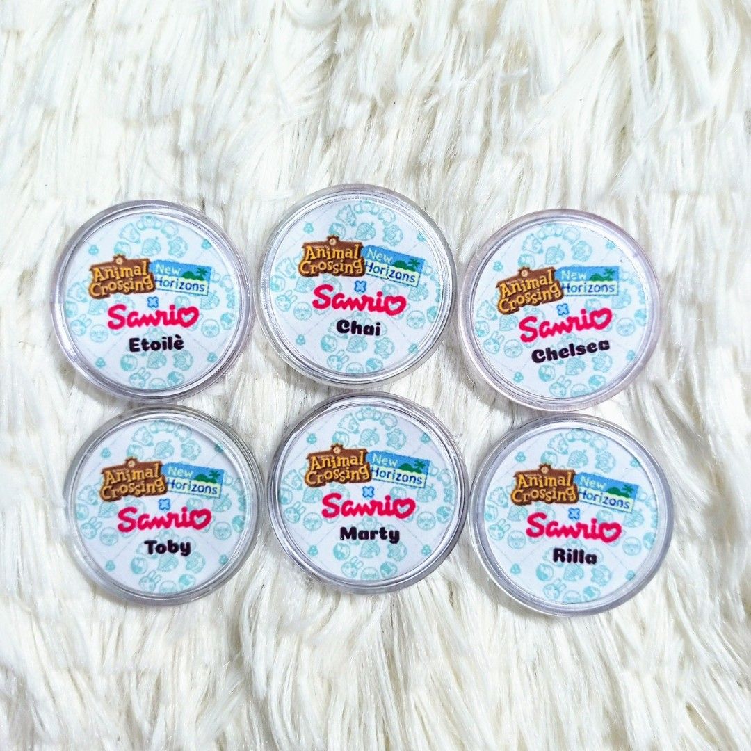 ONHAND ACNH/ACNL Sanrio Amiibo Coin Set Ready for pickup, Video Gaming ...