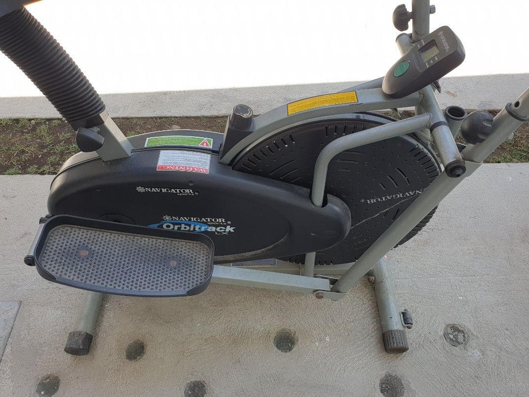 Orbitrack Navigator Gym/Stationary Fitness Bike, Sports Equipment ...
