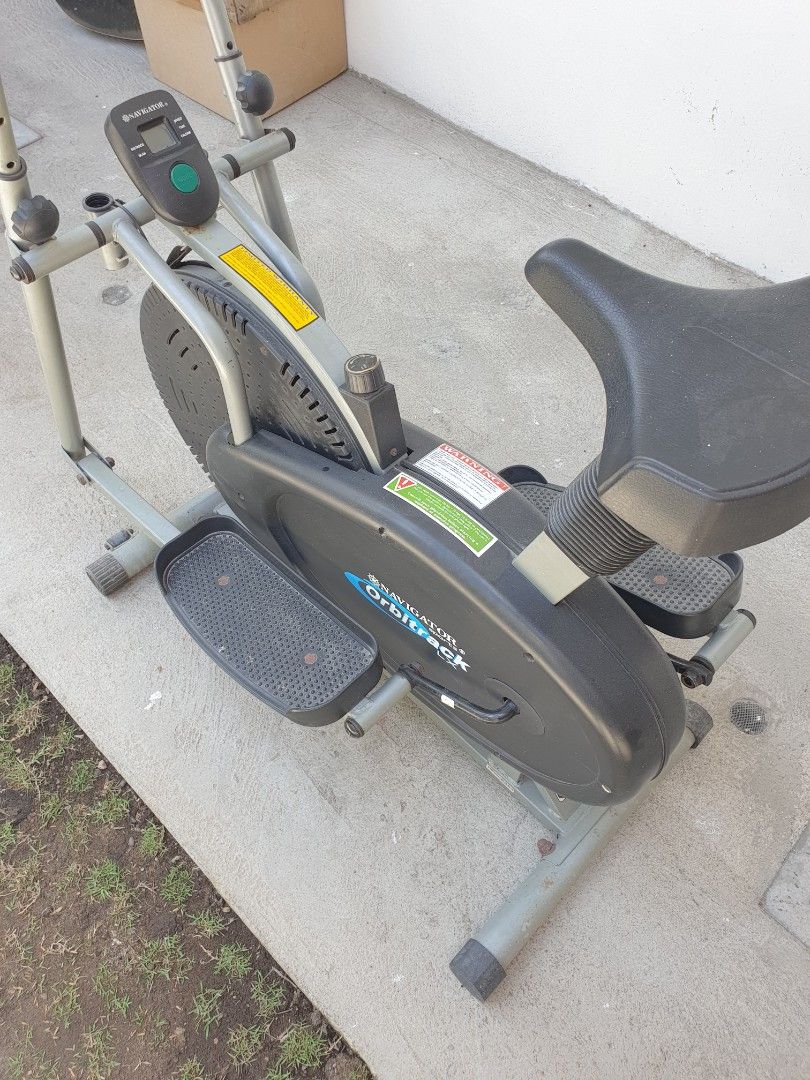 Orbitrack Navigator Gym/Stationary Fitness Bike, Sports Equipment ...
