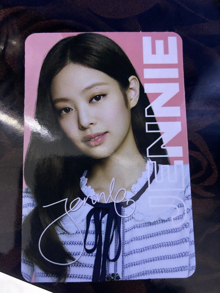 Oreo Blackpink Photocard Jennie, Hobbies & Toys, Memorabilia ...