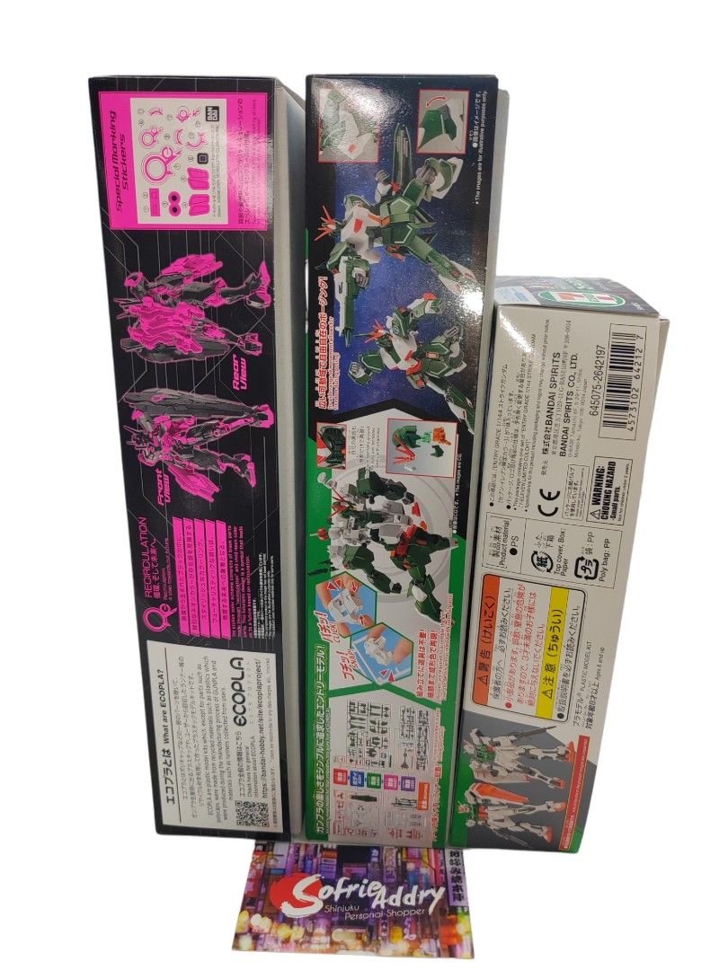 Original Ecopla Gundam Limited Edition Lfrith Neon & Gundam 7 Eleven ...
