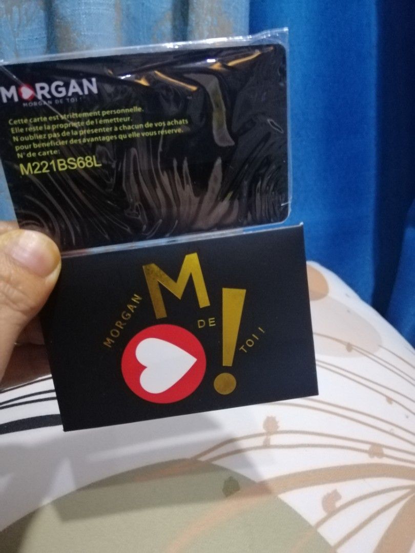 Original morgan 2ways with card, Luxury, Bags & Wallets on Carousell