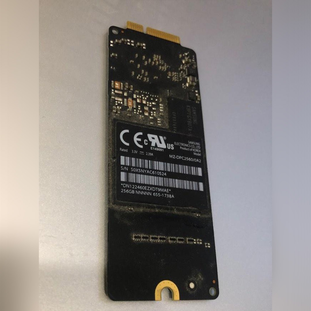 ORIGINAL USE SSD NVME A1425 256GB | Repair Baiki Upgrade MacBook PRO ...