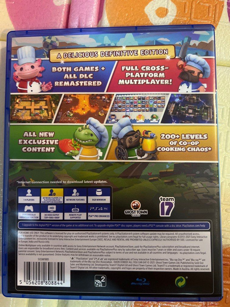 Overcooked All You Can Eat, Video Gaming, Video Games, PlayStation on ...