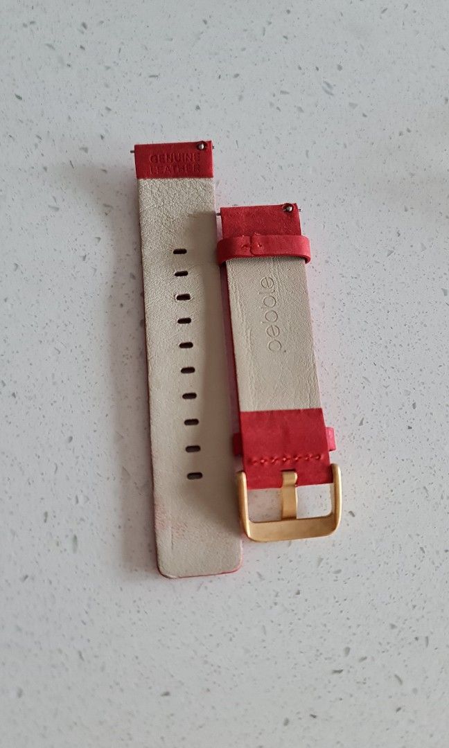 Pebble watch strap (22mm), Mobile Phones & Gadgets, Wearables & Smart ...