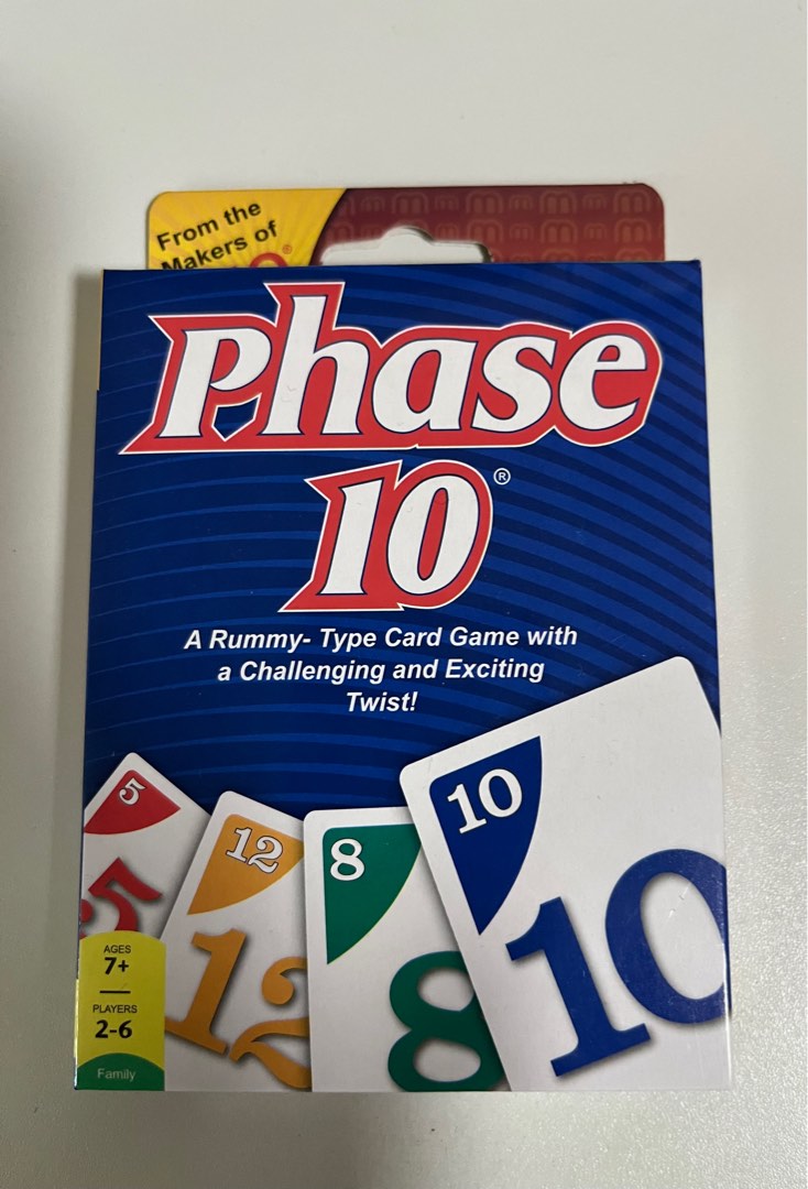 Phase 10, Hobbies & Toys, Toys & Games on Carousell