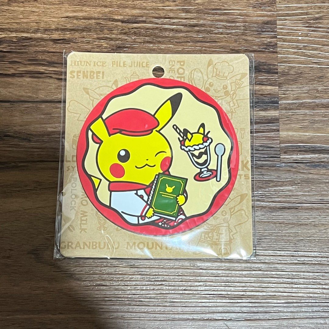 Pikachu pokemon cafe coaster, Furniture & Home Living, Kitchenware ...