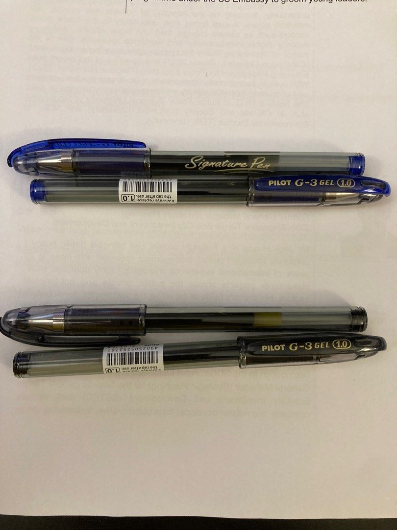 Pilot G3 gel roller ball pen, Hobbies & Toys, Stationery & Craft ...