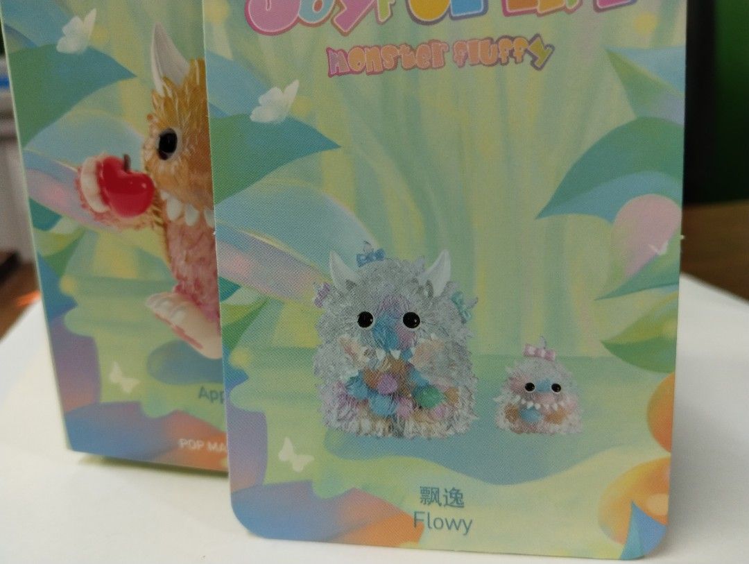 Popmart Instinctoy Fluffy monsters Flowy, Hobbies & Toys, Toys & Games ...