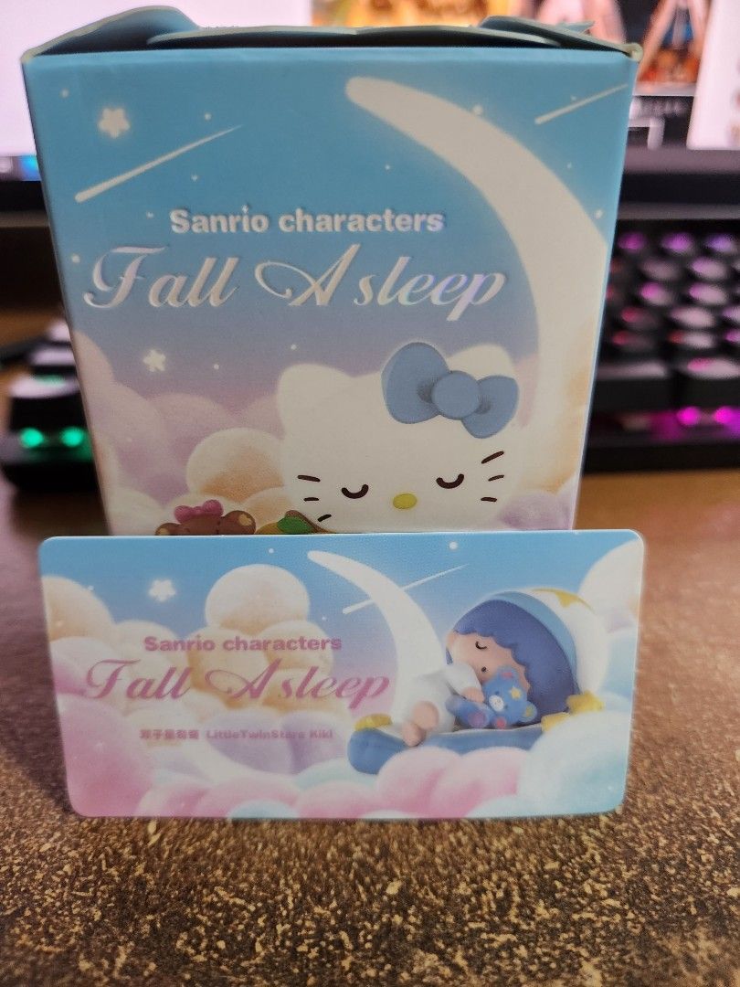 Popmart Sanrio Sleeping (Kiki/Lala/Ahiru no Pekkie), Hobbies & Toys ...