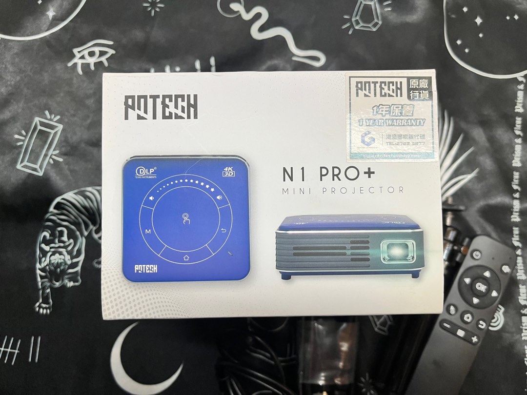 POTECH N1 PRO+ 掌心投影機, 家庭電器, 電視 & 其他娛樂, 投影機 - Carousell