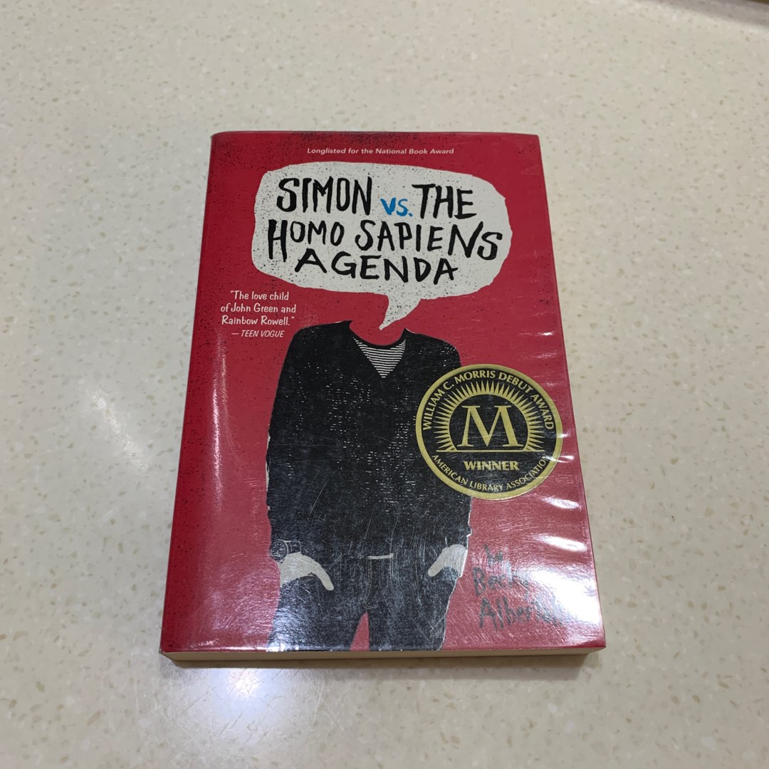 (Pre-loved) Simon vs. the Homo Sapiens Agenda by Becky Albertalli ...