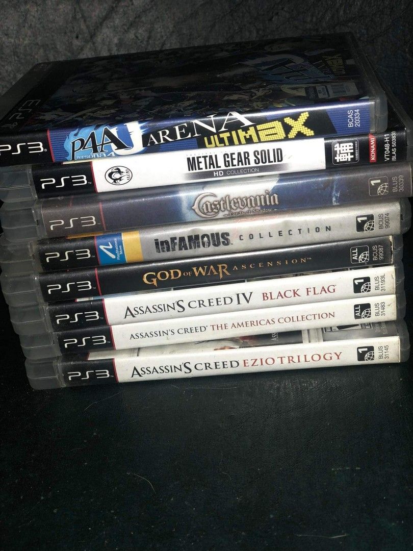 Ps3 Games Bundle, Video Gaming, Video Games, PlayStation on Carousell