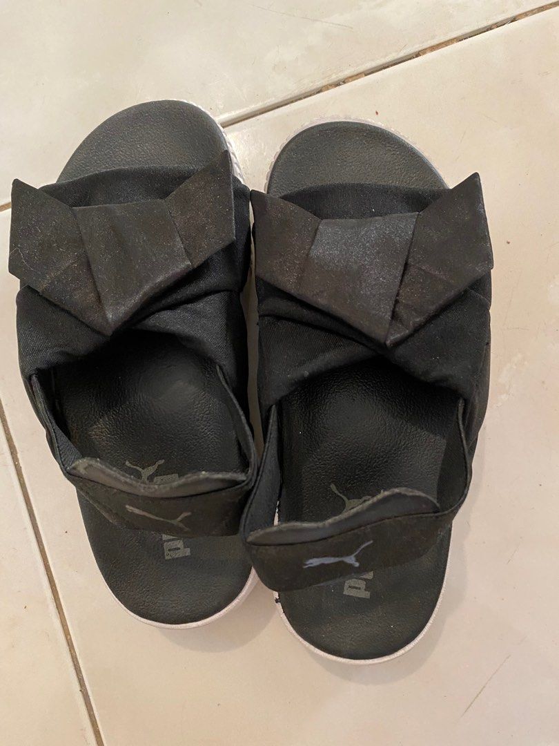 PUMA Platform Sandals, Women's Fashion, Footwear, Sandals on Carousell