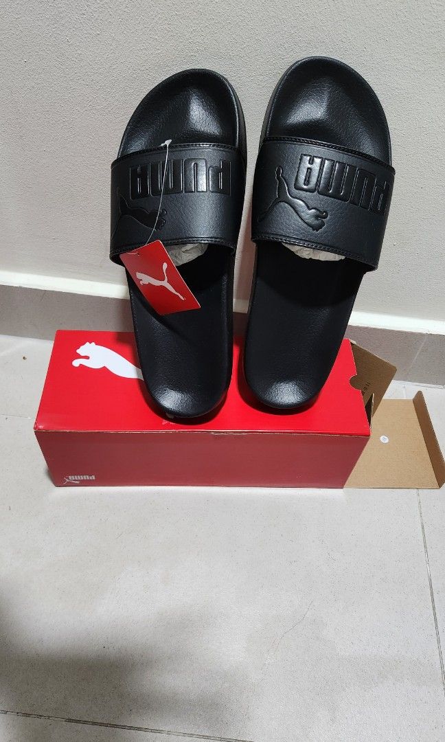 Puma Slider, Men's Fashion, Footwear, Flipflops and Slides on Carousell