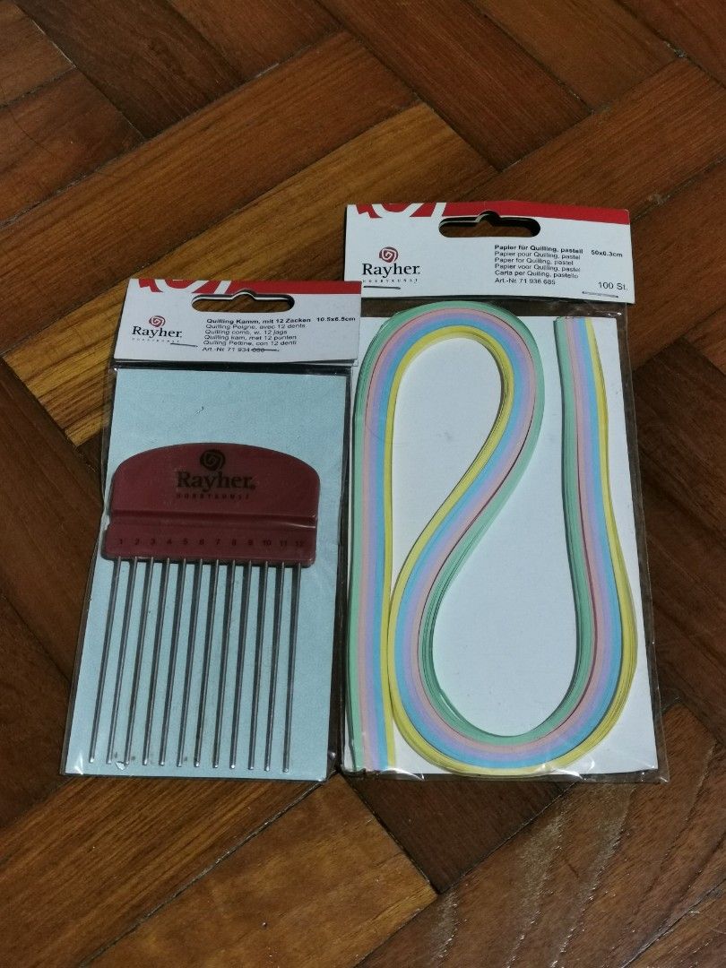 Quilling Comb and Paper, Hobbies & Toys, Stationery & Craft, Craft ...