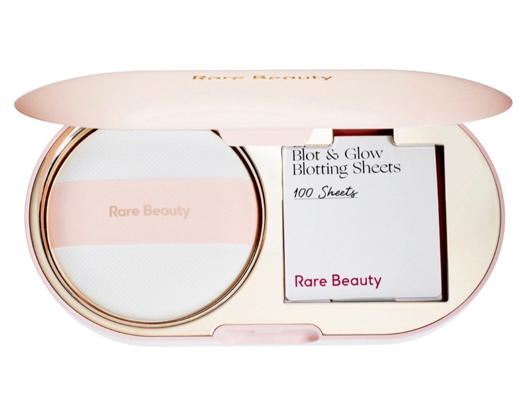 RARE BEAUTY BLOT&GLOW TOUCH UP KIT TRANSLUCENT BLOTTING PAPERS ...