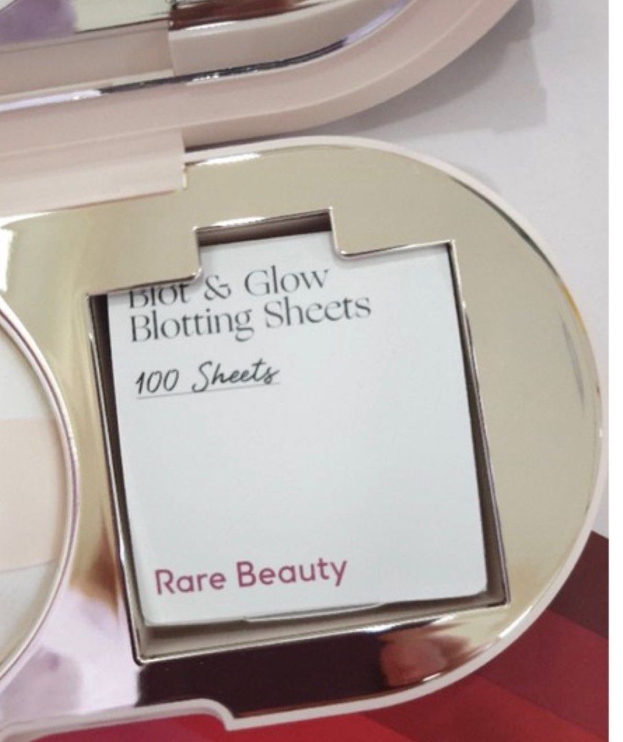 RARE BEAUTY BLOT&GLOW TOUCH UP KIT TRANSLUCENT BLOTTING PAPERS ...