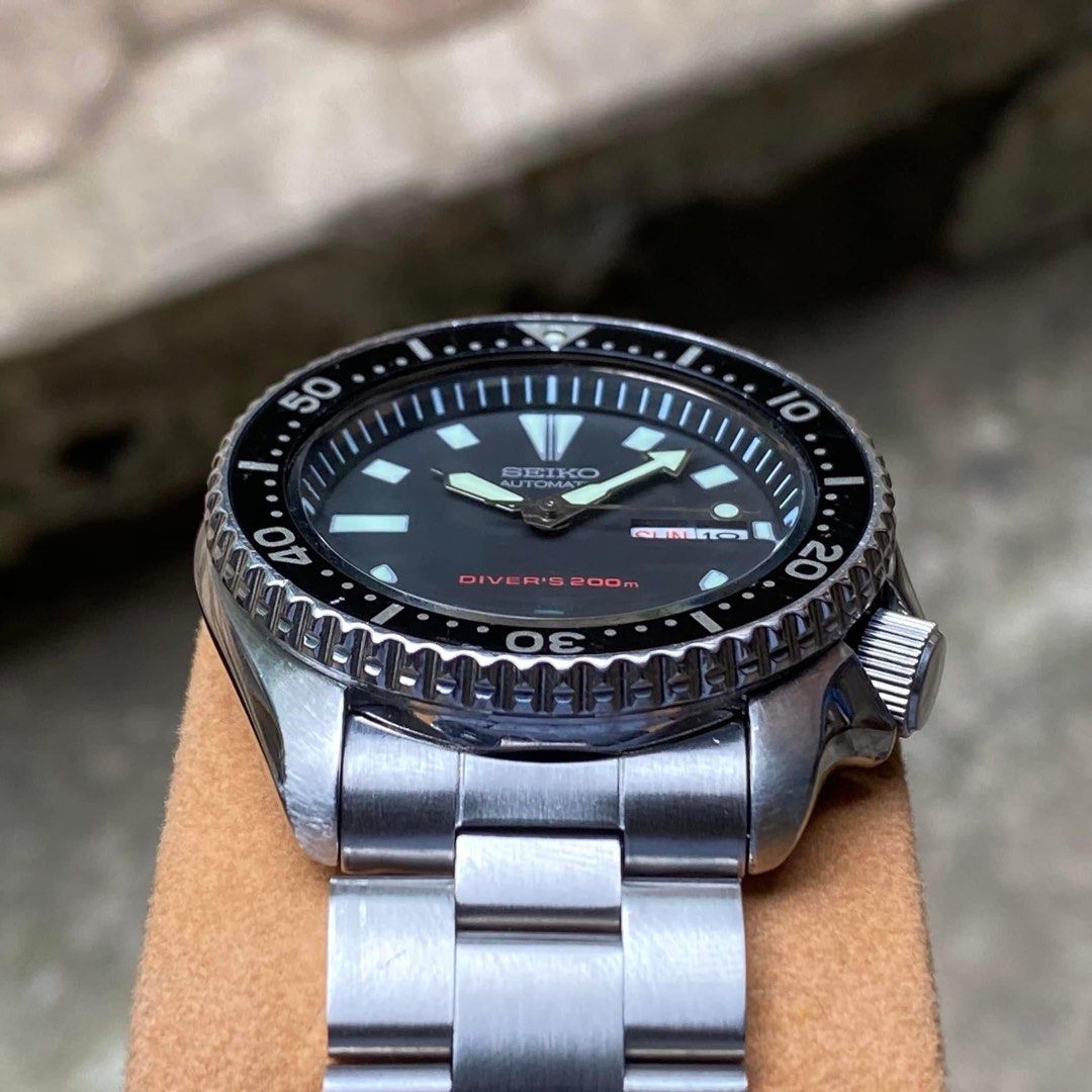 Rare Seiko SKX173 "Malaysia Dial" Diver's 200 Meters Watch, Men's ...