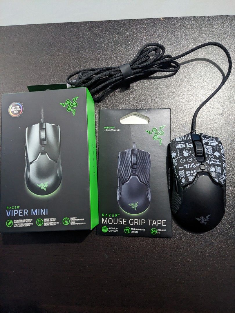 Razer Viper Mini w/inclusions, receipt, Computers & Tech, Parts ...