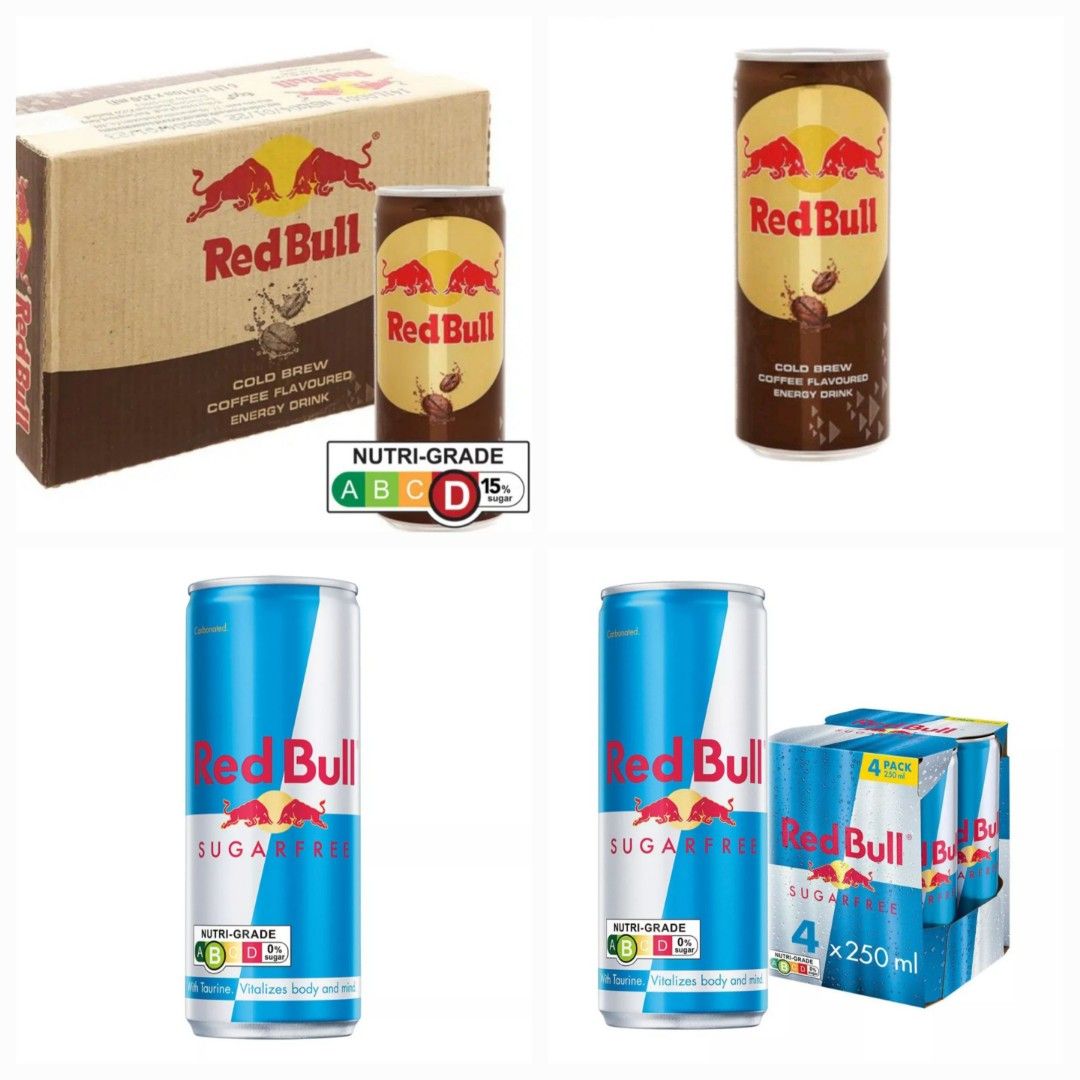 Red Bull Cold Brew Coffee Flavoured and Sugar-Free. Meet and deal only ...