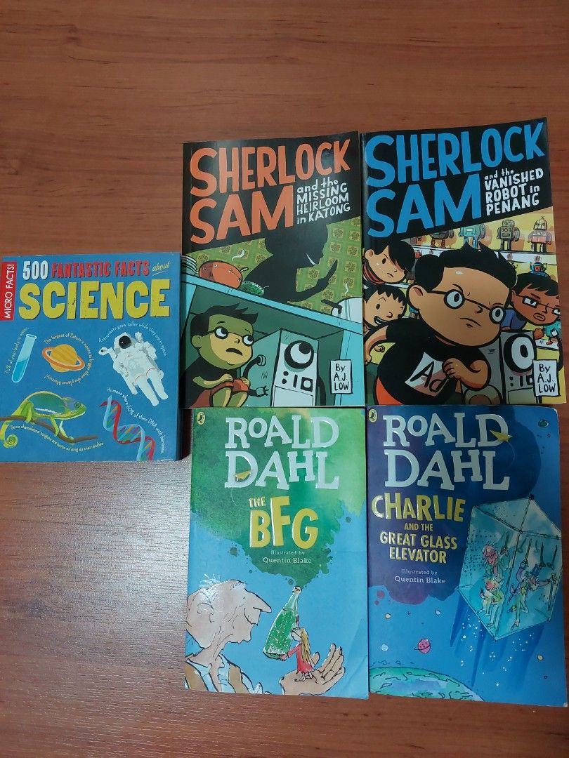 Roald Dahl, Sherlock Sam & Science, Hobbies & Toys, Books & Magazines ...
