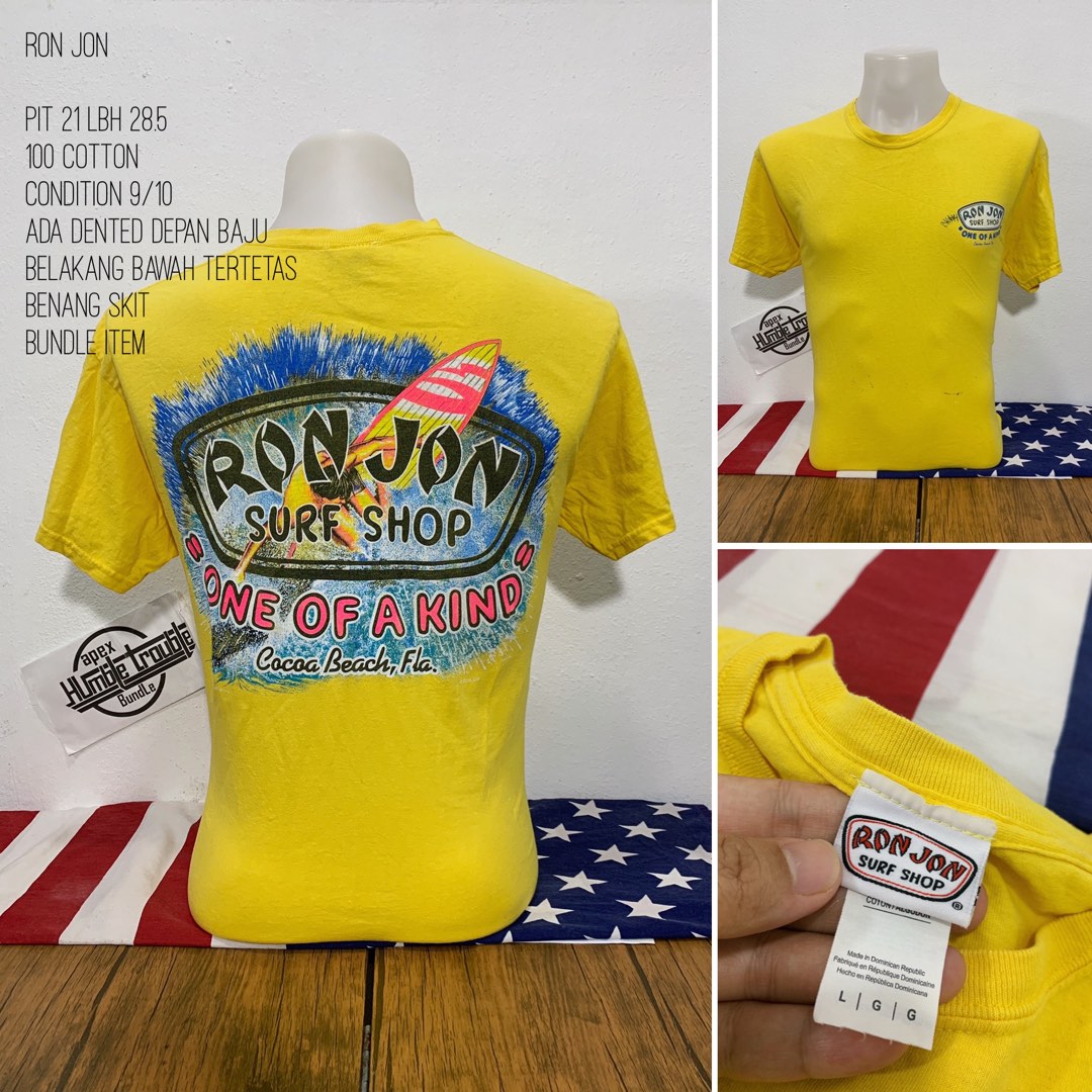 RON JON, Men's Fashion, Tops & Sets, Tshirts & Polo Shirts on Carousell