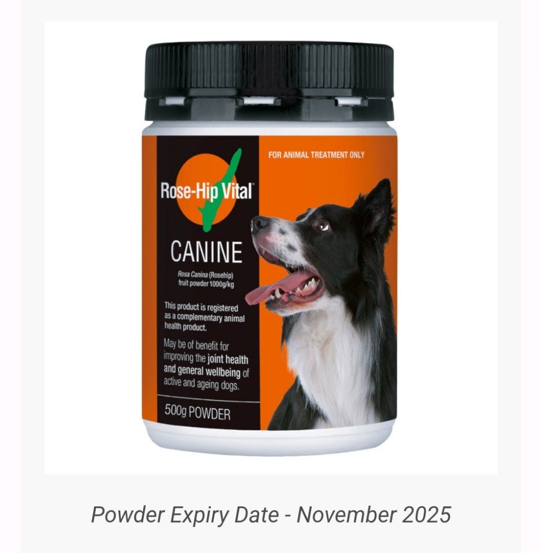 Rose Hip Vital Canine: 500g (supplement), Pet Supplies, Pet Food on ...