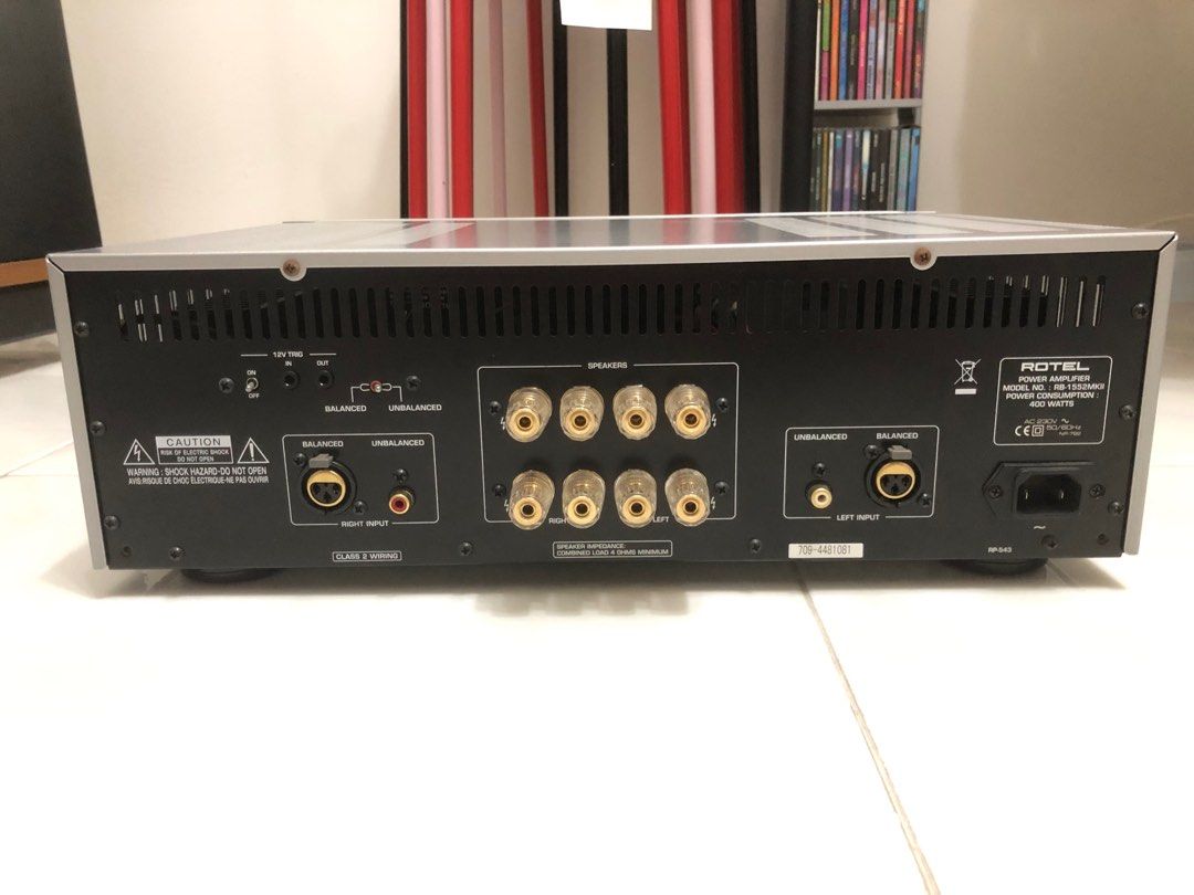 Rotel RB-1552 MKII Power Amplifier, Audio, Soundbars, Speakers & Amplifiers on Carousell