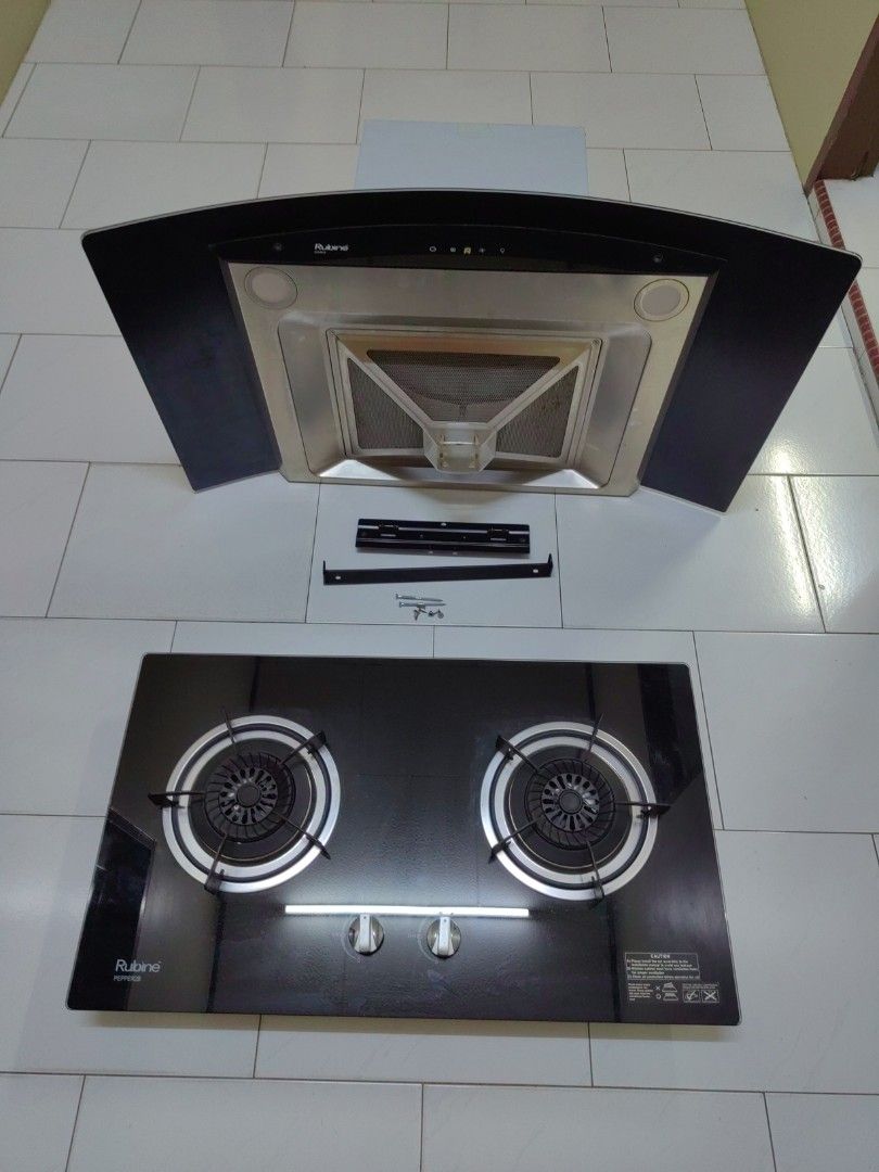 Rubine Arch Glass Cooker Hood, TV & Home Appliances, Kitchen Appliances ...