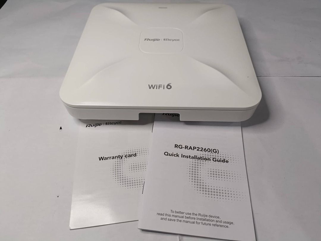 RUIJIE/REYEE (RG-RAP2260(G)) AX1800 Wi-Fi 6 Dual-Band Gigabit Ceiling ...
