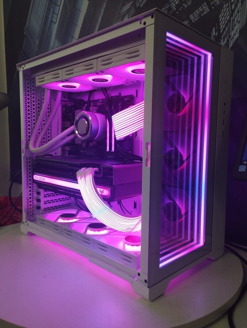 Ryzen 5 5600X RTX 3060 Qube 2 infinity mirror, Computers & Tech, Desktops on Carousell